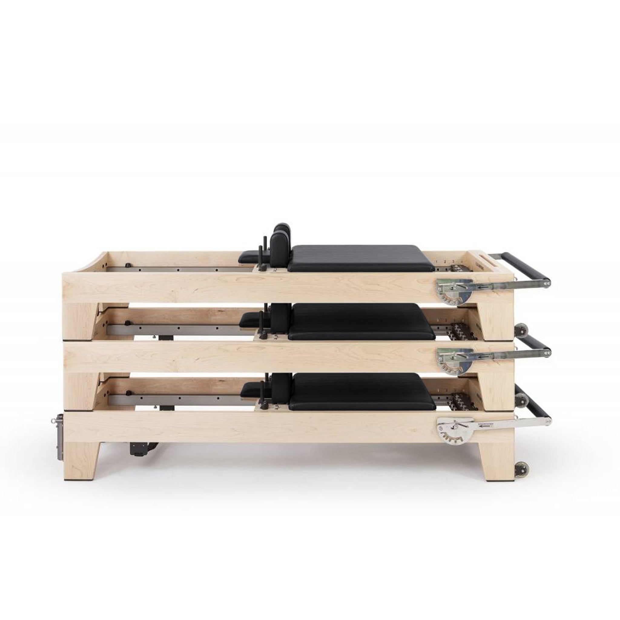 Elite Reformer with Tower | Maple – UK Pilates Reformers