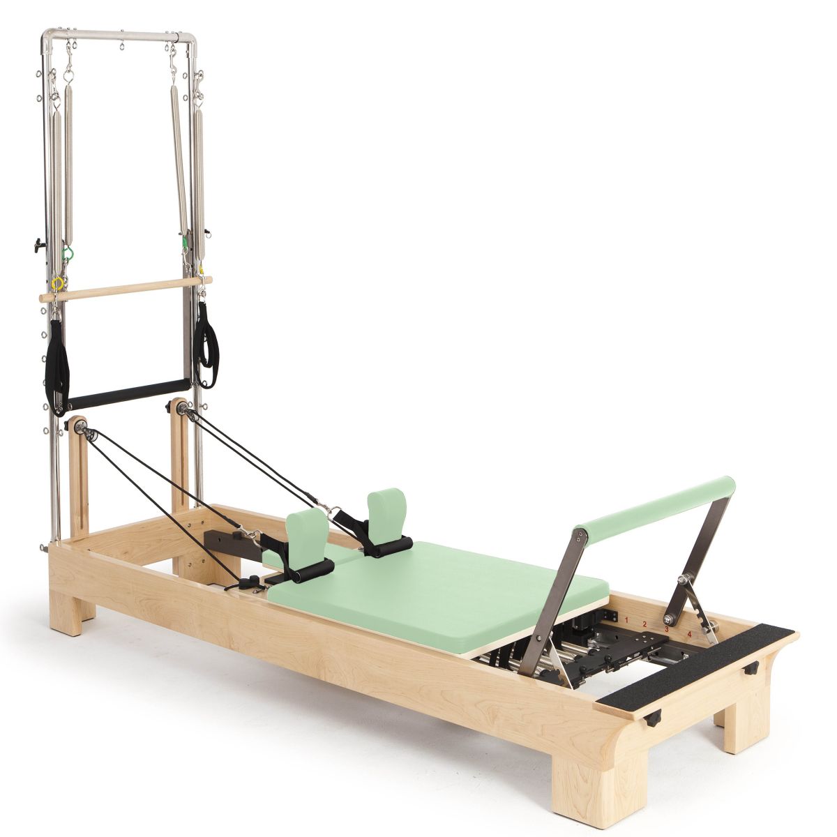 Wood Reformer with Tower | Maple – UK Pilates Reformers