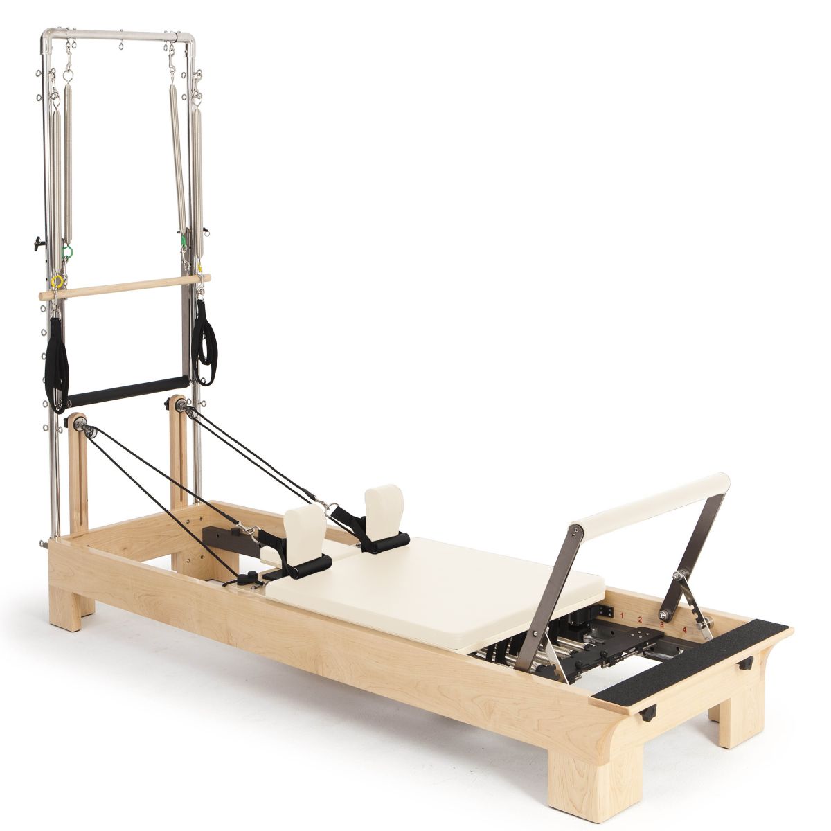 Wood Reformer with Tower | Maple – UK Pilates Reformers