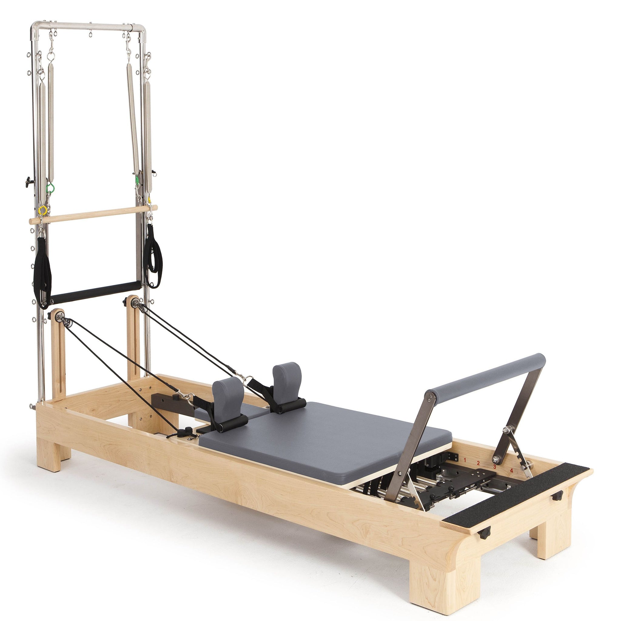 Wood Reformer with Tower | Maple – UK Pilates Reformers